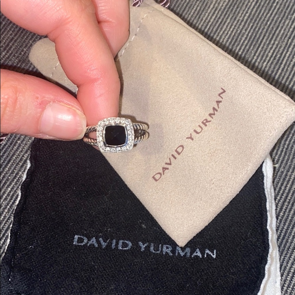 David Yurman Black Onyx Ring - Gem